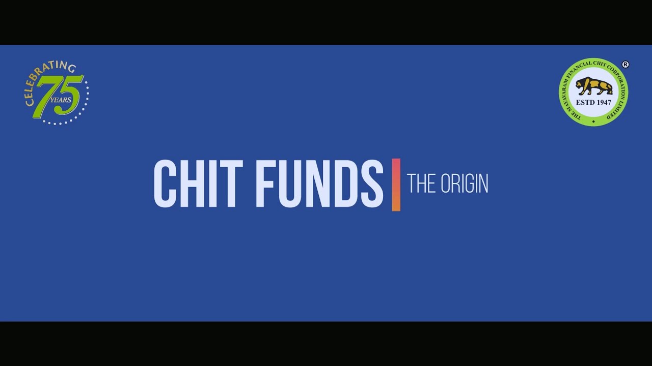 Chit Funds 101 - The origin & History - YouTube