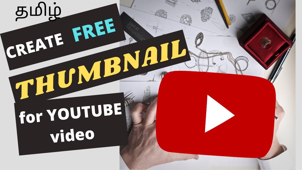 How to create free thumbnail for youtube videos | create free ...