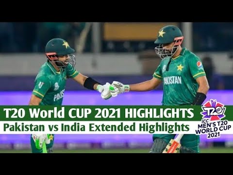 Pakistan vs India T20 World Cup 2021 Highlights