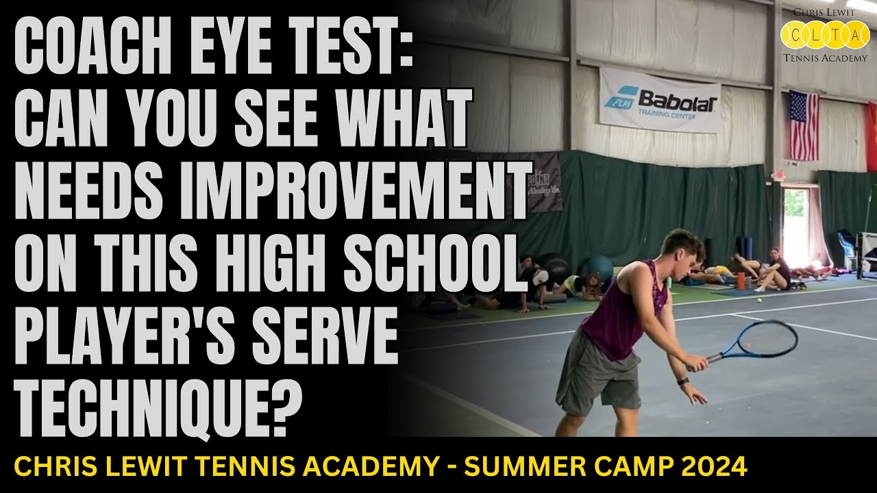 Coach Eye Test: Can You See What Needs Improvement on This High School ...