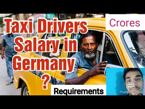 Taxi driver job in Germany, Salary, Requirements,All details - YouTube
