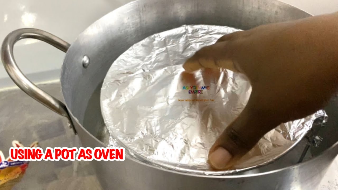 HOW TO USE POT AS OVEN WITHOUT OVEN | HOW TO BAKE ON A GAS STOVE TOP ...