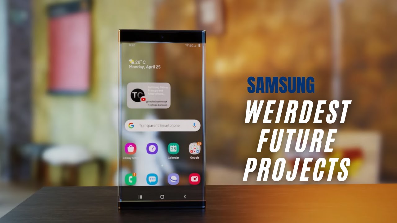 Samsung Future Smartphone Projects Will BLOW YOUR MIND 🤯🤯 - YouTube