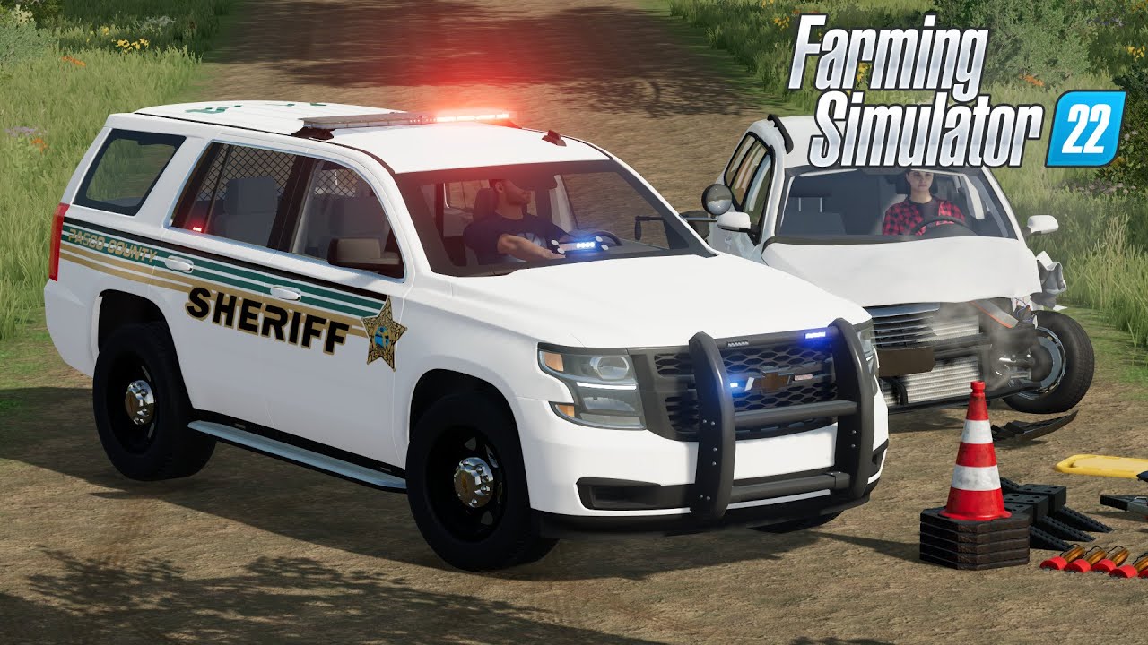 FS22 - 2015 Chevrolet Tahoe PPV - SHERIFF - NEW CAR MOD for Farming ...