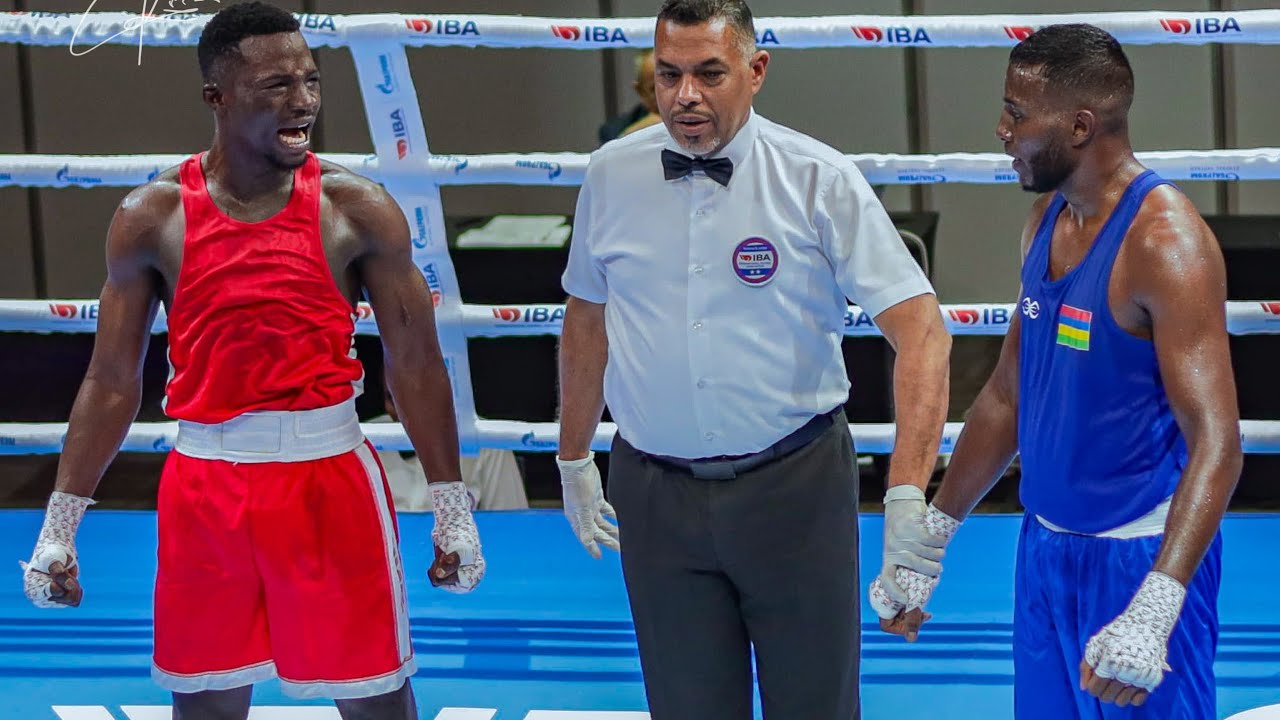 MANDELA BOXING CUP- UKASHA MATOVU DEFEAT MAURITIUS VADOMOTOO - YouTube