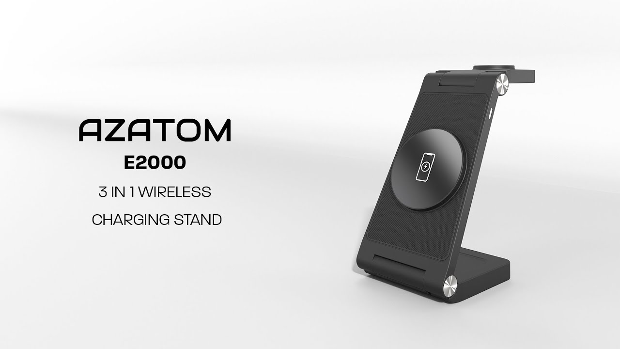 E2000 | 3-in-1 Magnetic Wireless Charger | - YouTube