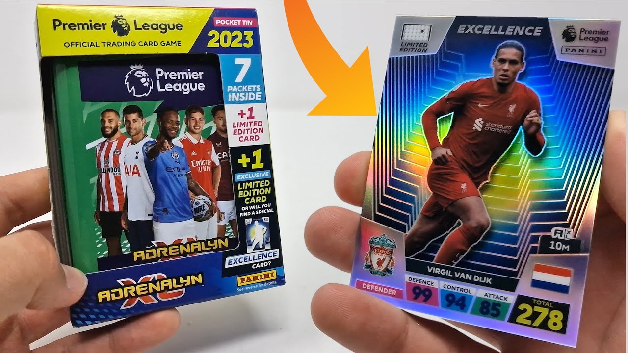 *EXCELLENCE CARD PULLED* from a *NEW* PANINI 2023 PL POCKET TIN - Mikes ...
