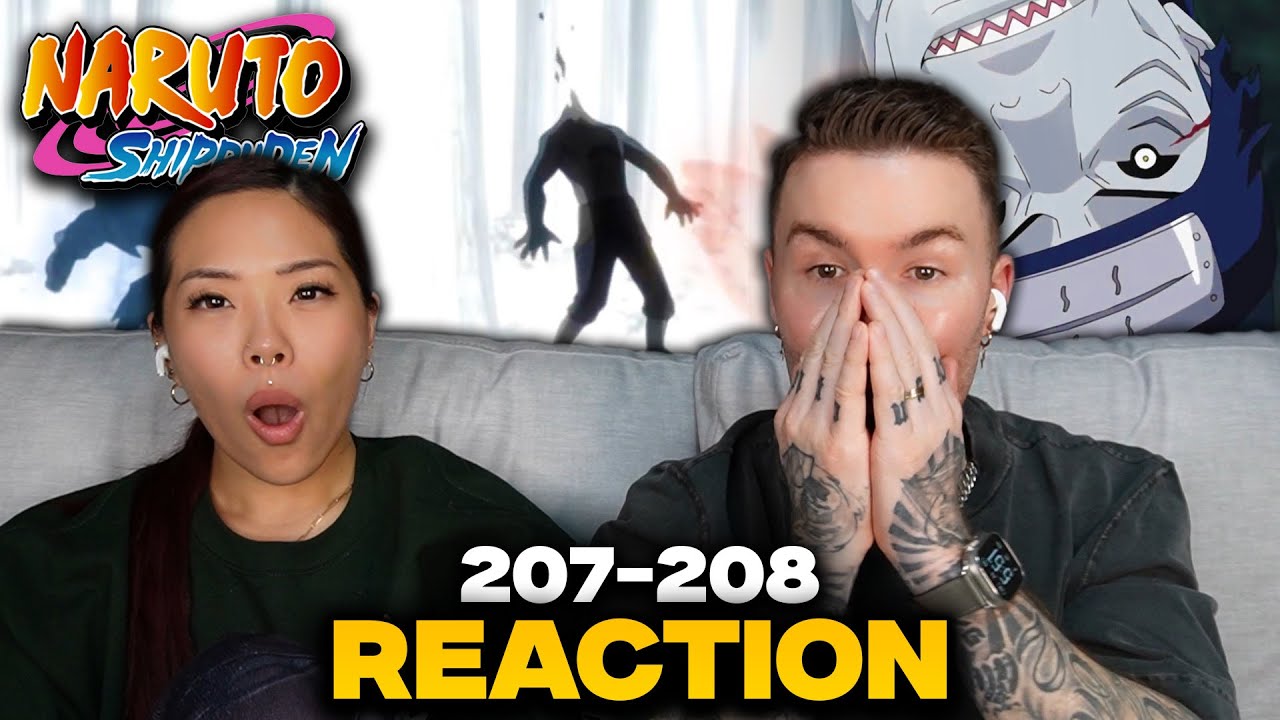 KILLER BEE VS KISAME! | Naruto Shippuden Reaction Ep 207-208 - YouTube