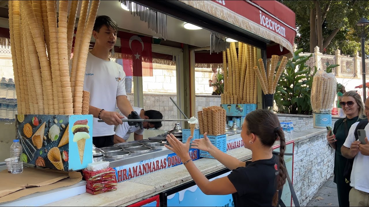 El Show del helado en Turquía - YouTube