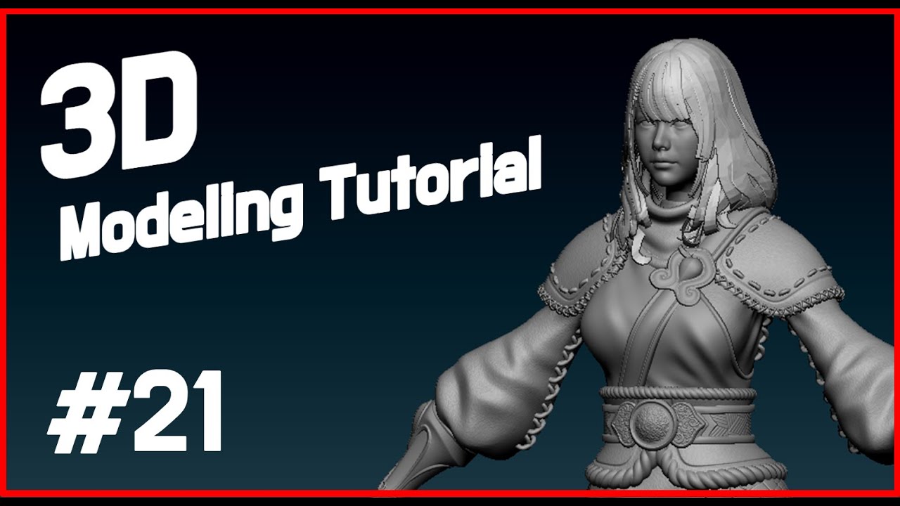 | Johnnny 3D | 21 | 3D 캐릭터를 만들어보자 3D Character Modeling tutorial ...