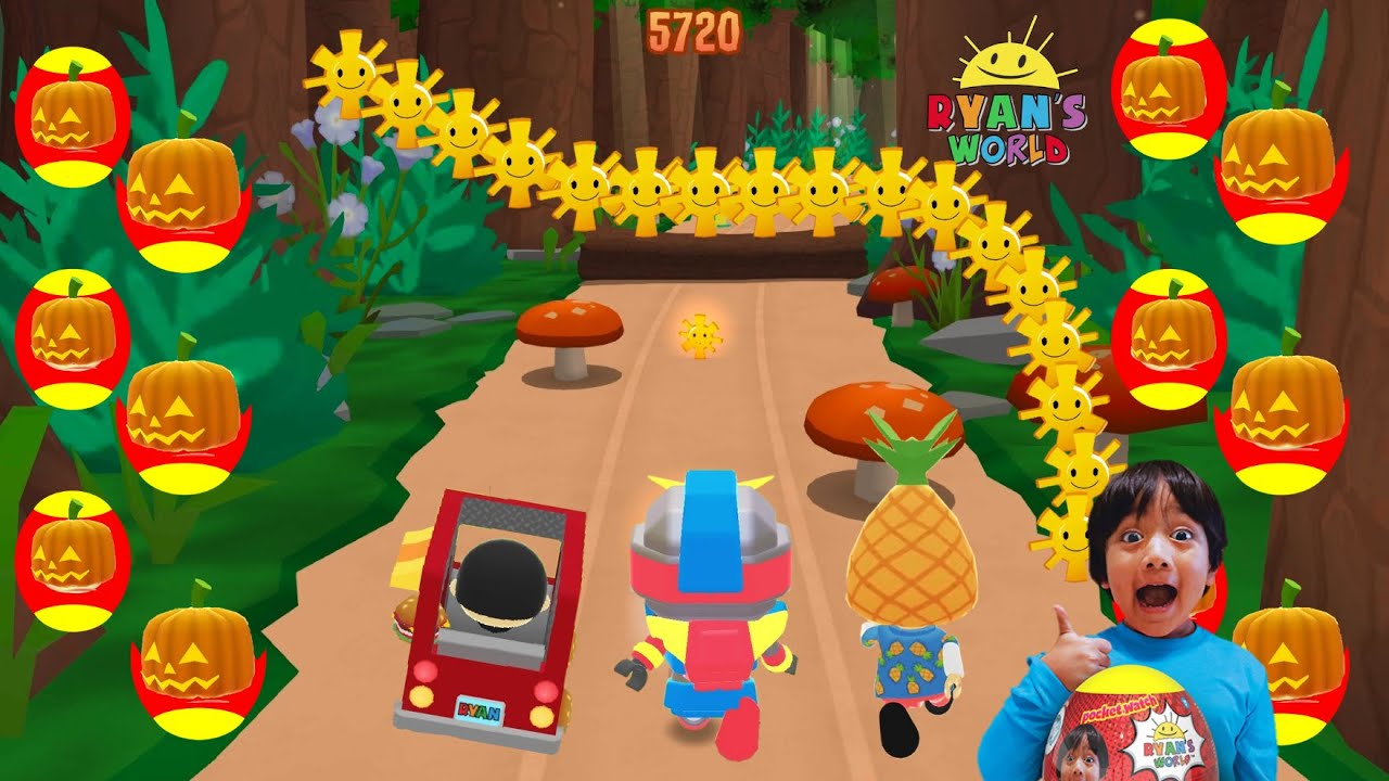 Tag with Ryan Pizza Egg - Pineapple Ryan vs Mecha Robo Ryan 2 vs Food ...