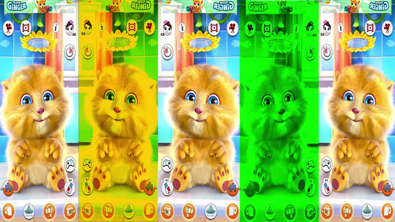 Talking Ginger Colors Funny Fails Movement Ep.15 - YouTube