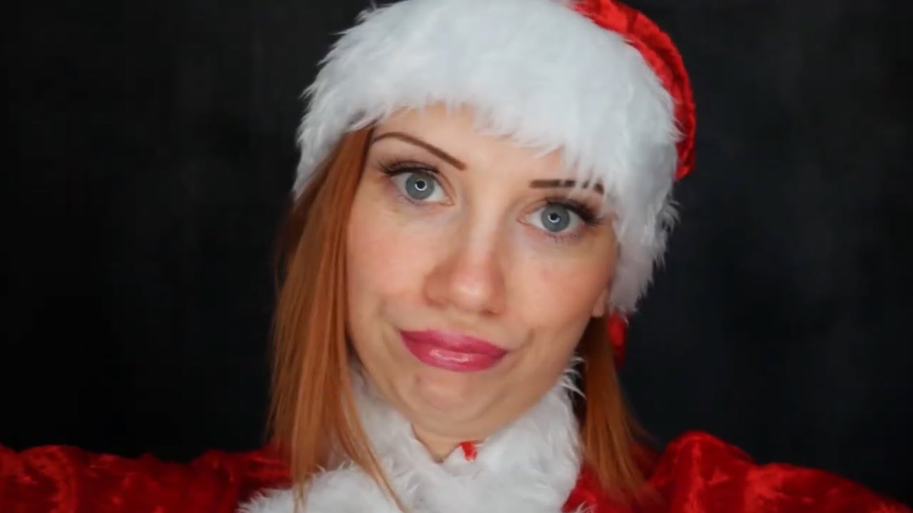 ASMR - Boozy, Floozy Mrs Claus Measures you - YouTube
