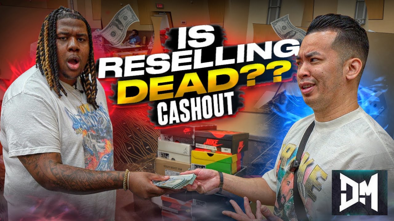 RESELLING DEAD💀 SELLING SNEAKERS AT A LOSS 📉 CASH OUT AT SNEAKER EVENT ...