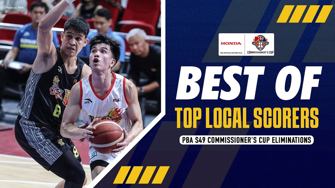 BEST OF THE TOP LOCAL SCORERS | PBA SEASON 49 COMMISSIONER’S CUP ...