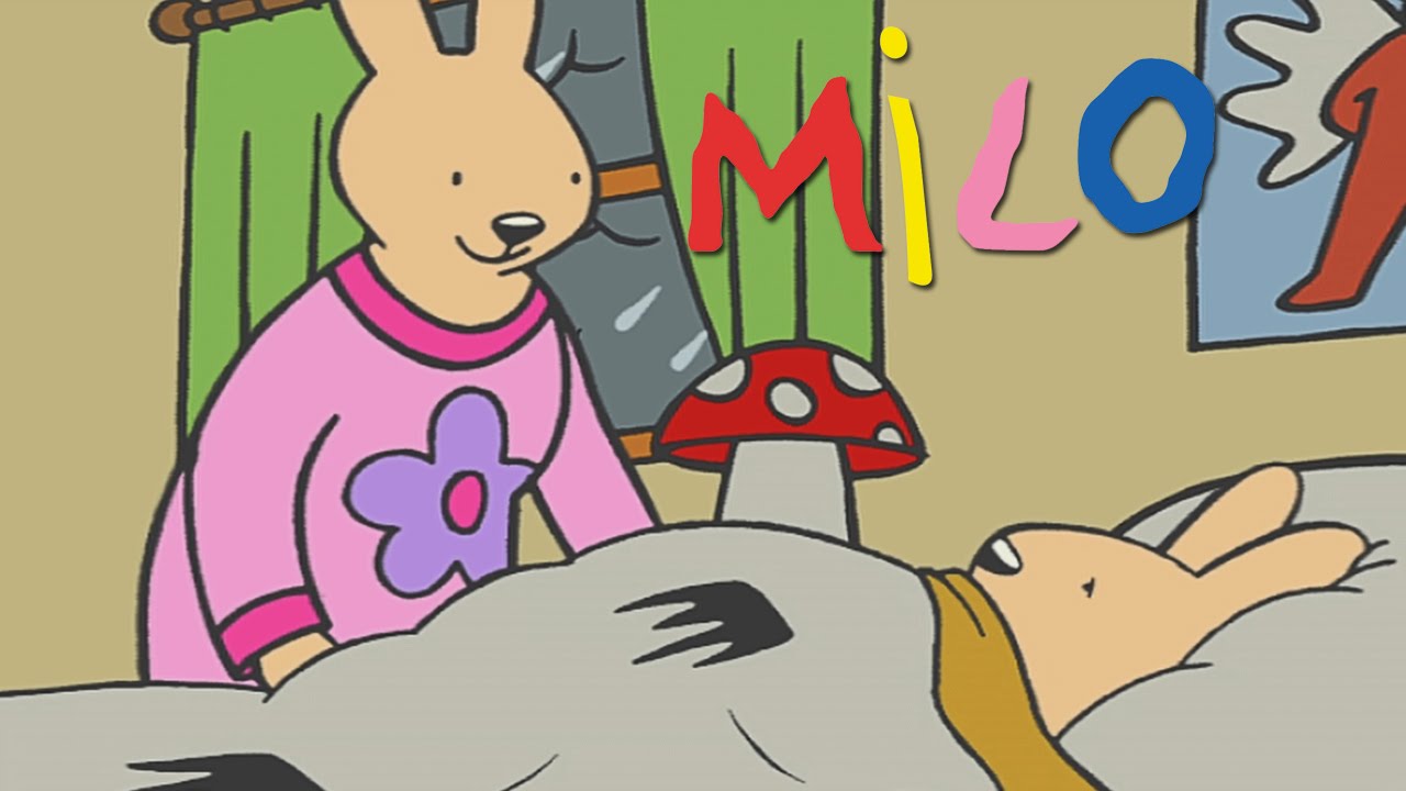 Milo - Milo's sore tummy | Cartoon for kids - YouTube