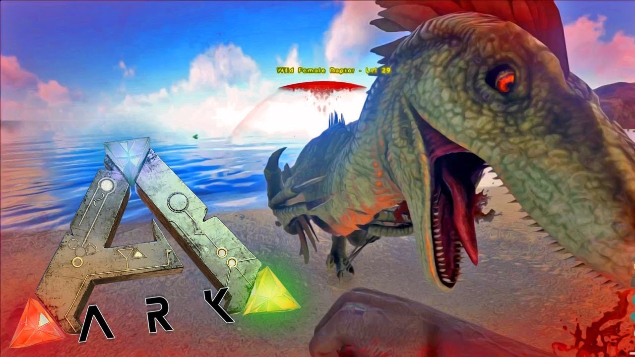 ARK: Survival Evolved - Raptor Attack - YouTube