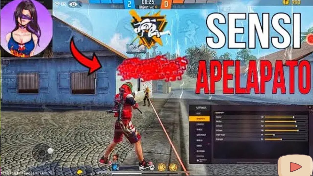 NOVA SENSIBILIDADE DO APELAPATO ATUALIZADA NO MOBILE 2025! Sensi do ...