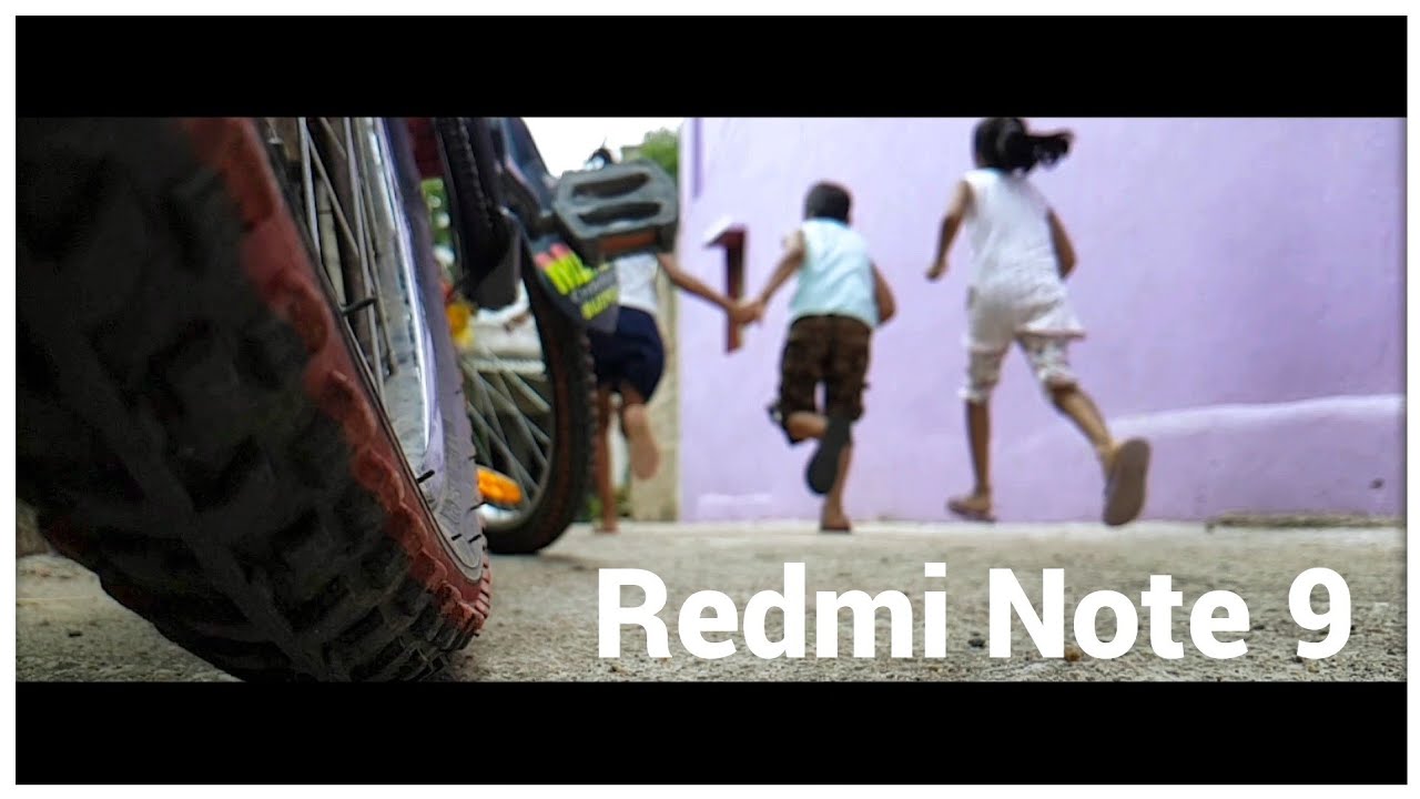 Redmi Note 9  | camera test | Slow motion | Cinematic video test