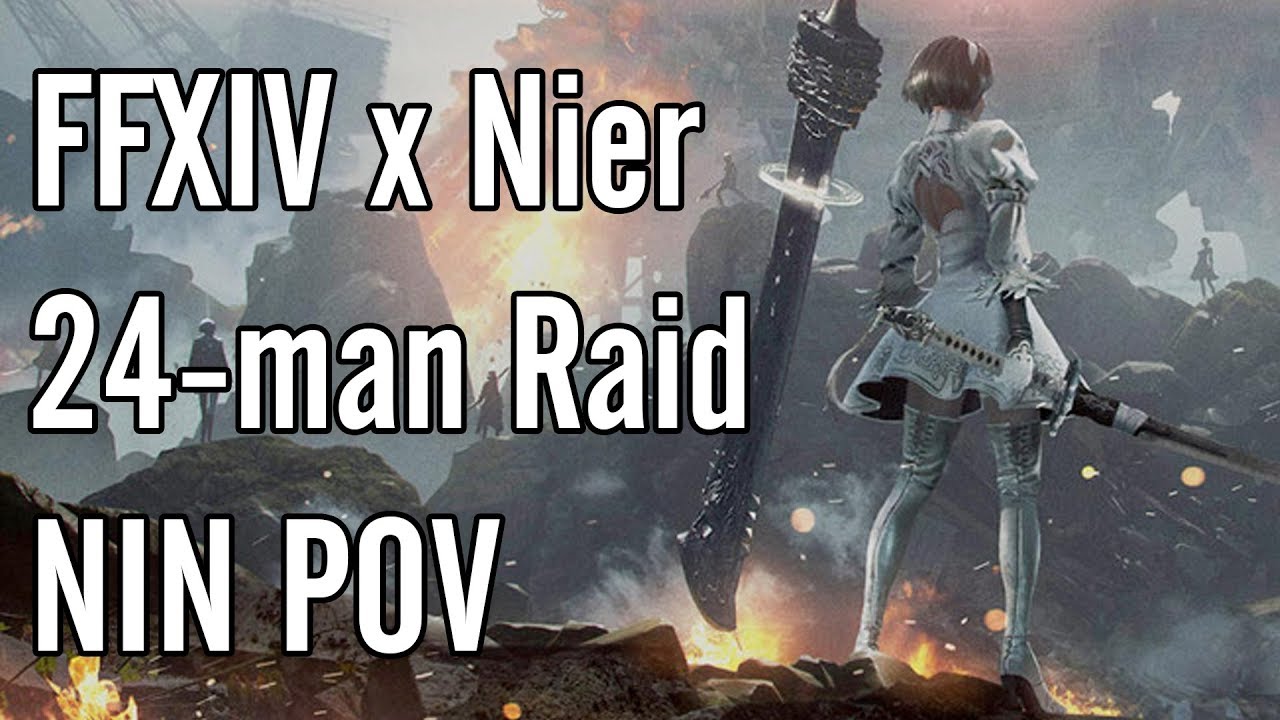 FFXIV - Nier: Yorha Dark Apocalipse Raid - NIN POV - YouTube