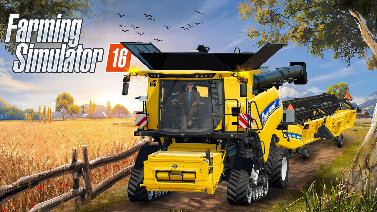 Header Attached With Harvester In Fs16 | Fs16 Multiplayer | Timelapse ...