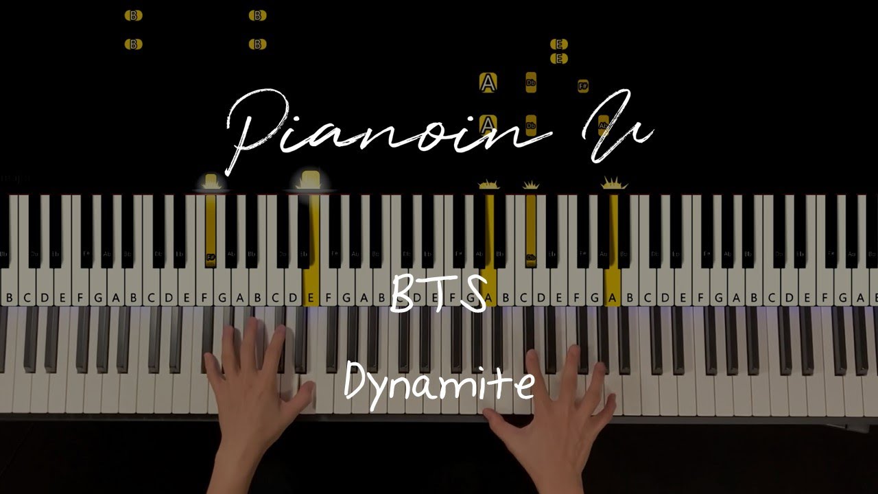 [Tutorial] BTS (방탄소년단) 'Dynamite' / Tutorial / Sheet - YouTube