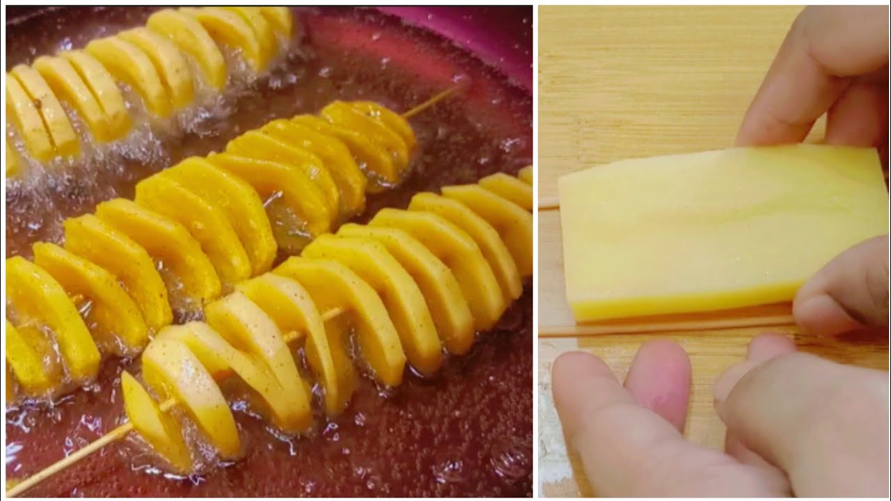 Amazing Spiral Potato Snacks Easy Ideas | Easy Evening snacks - YouTube