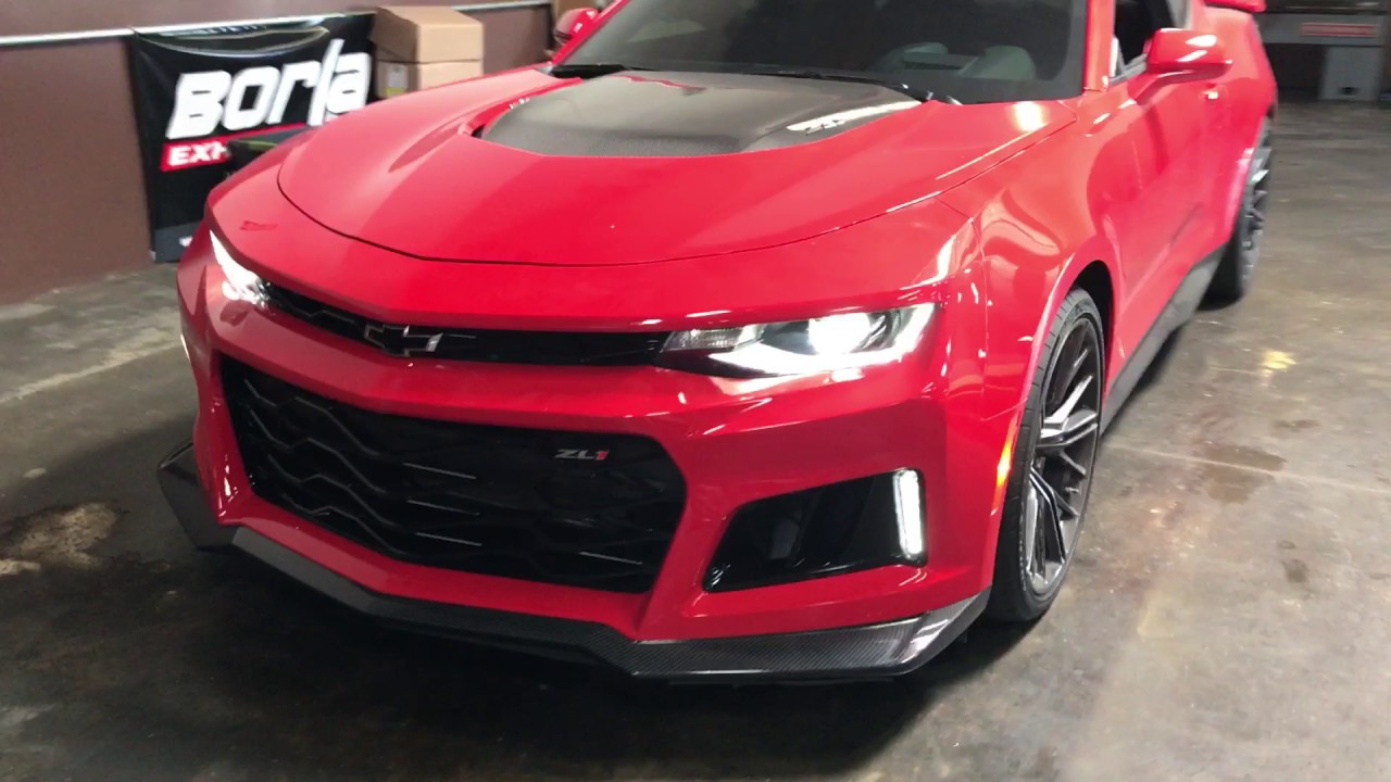 2017 ZL1 Camaro, CMS Custom Cam Idle - YouTube