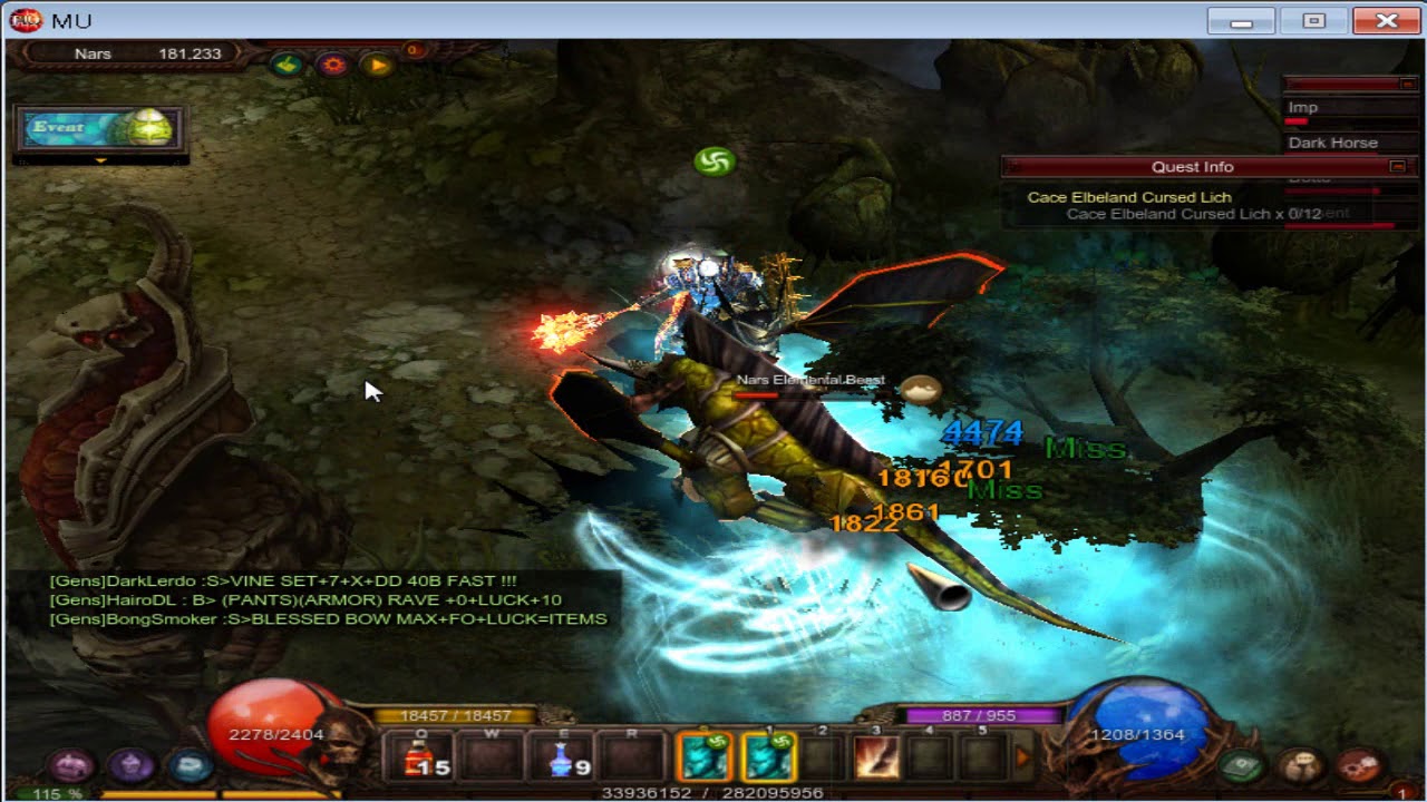 Dark Lord absolute scepter vs blodangel scep - YouTube