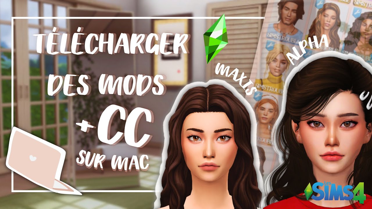 TÉLECHARGER DES CC ET DES MODS SUR MAC ? SIMS 4 - YouTube