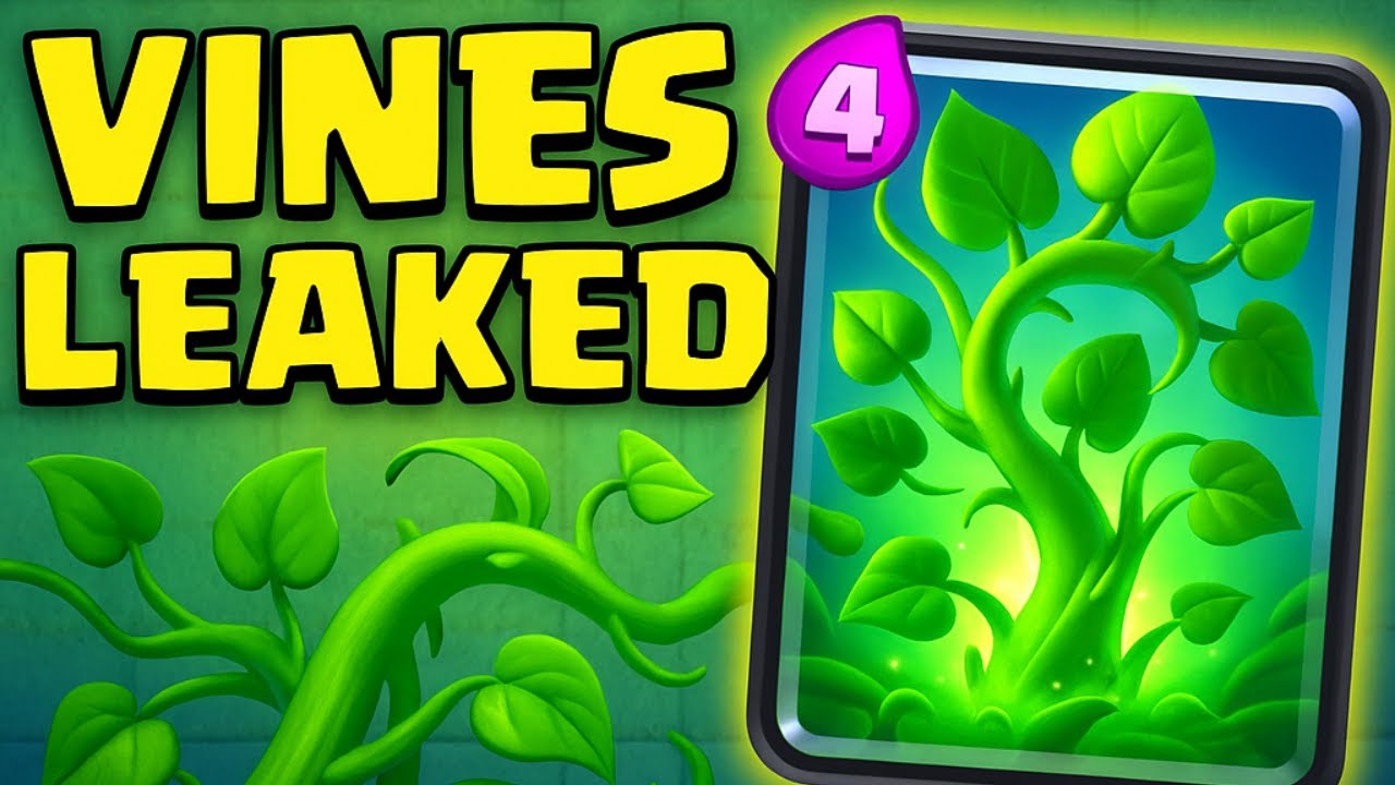 Clash Royale’s Next Spell?! Vines LEAKED Gameplay! - YouTube