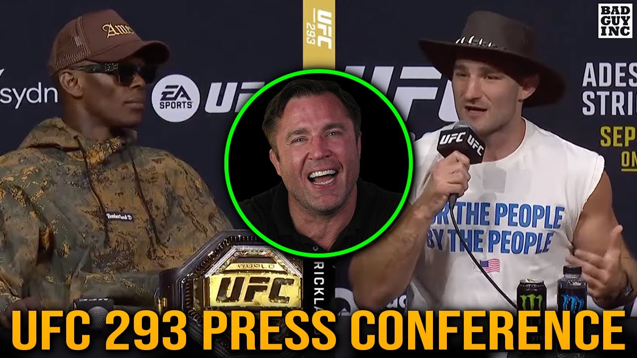 UFC 293 Press Conference was Amazing… - YouTube