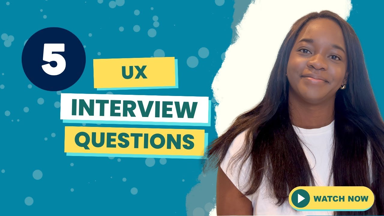 5 UX Interview Questions and Answers - YouTube