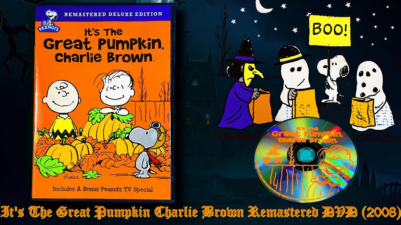 It's The Great Pumpkin, Charlie Brown! Remastered Deluxe Edition DVD ...