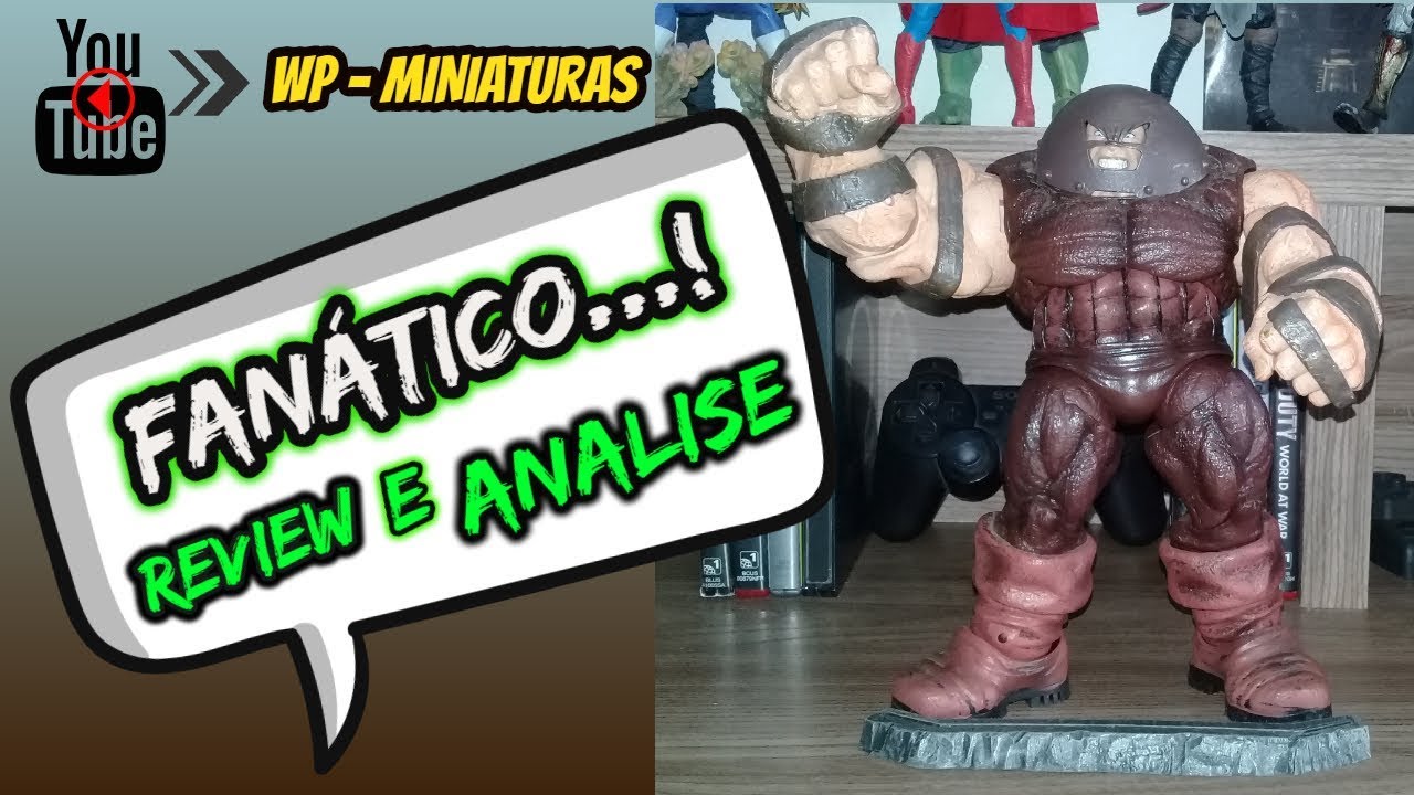 REVIEW E ANALISE MINIATURA JUGGERNAUT (FANÁTICO) MARVEL SELECT - YouTube