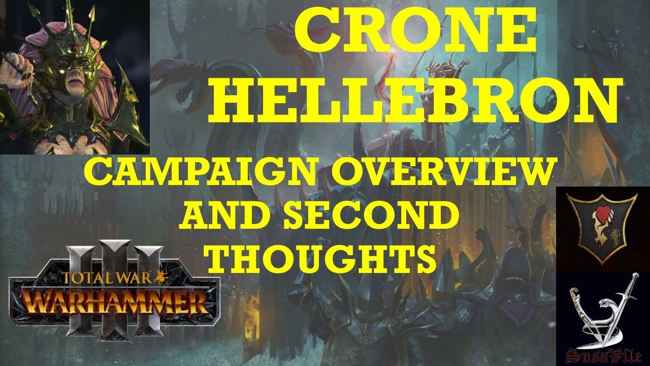 Total War: Warhammer 3 Immortal Empires Crone Hellebron - Dark Elves ...