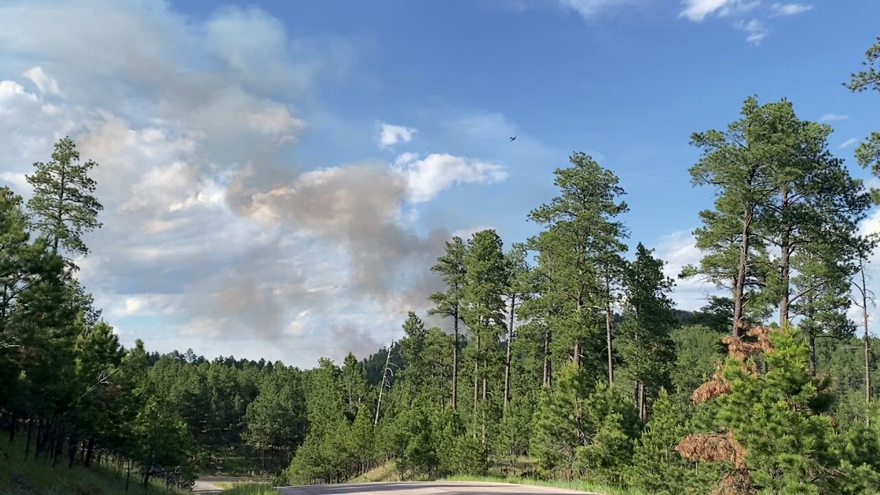 Custer State Park Fire - YouTube