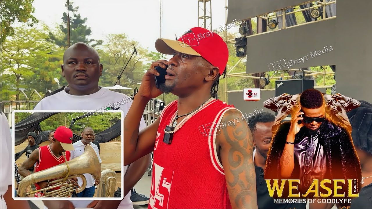 Weasel Manizo Alabiseeko Okukola Sound Check ku Memories of Good Lyfe ...