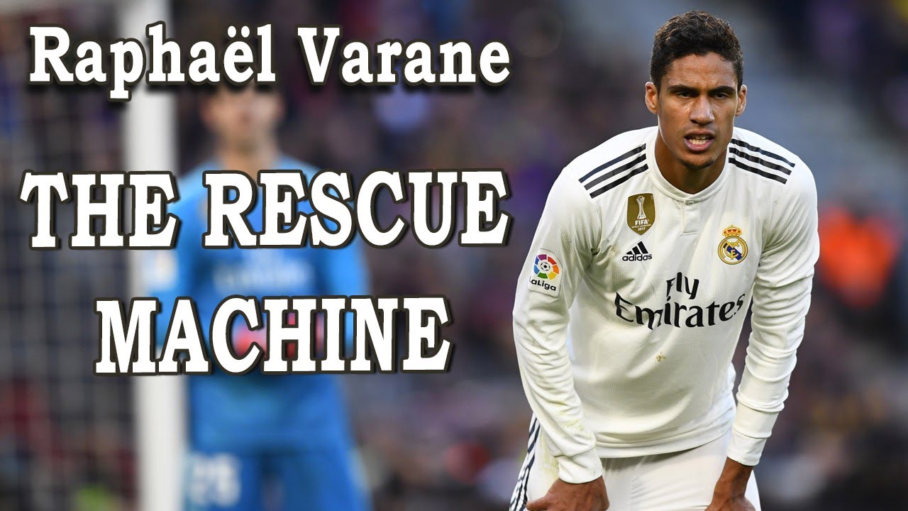 Raphaël Varane Skills Tackles and Goals - YouTube