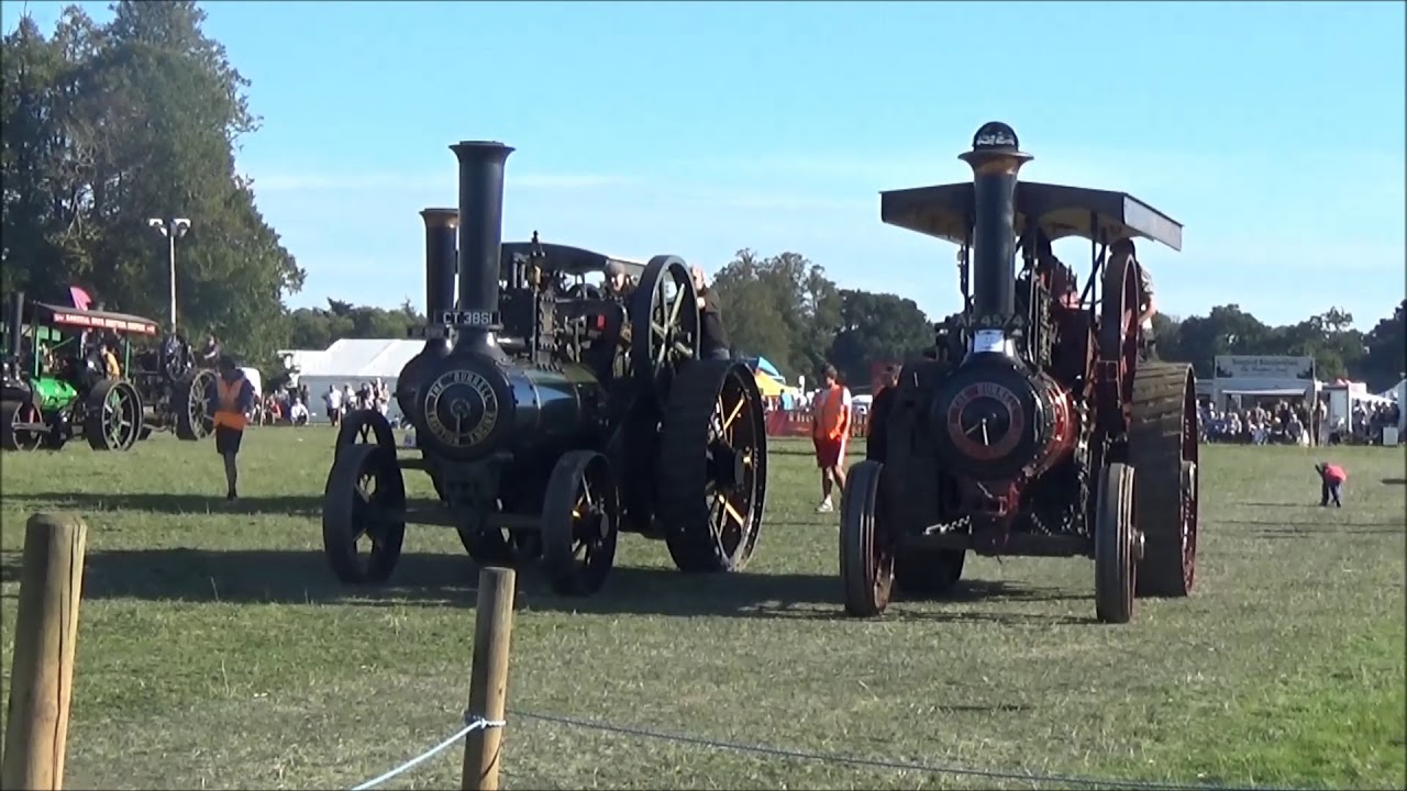 Traction Engines of Grand Henham Steam Rally 2018 - YouTube