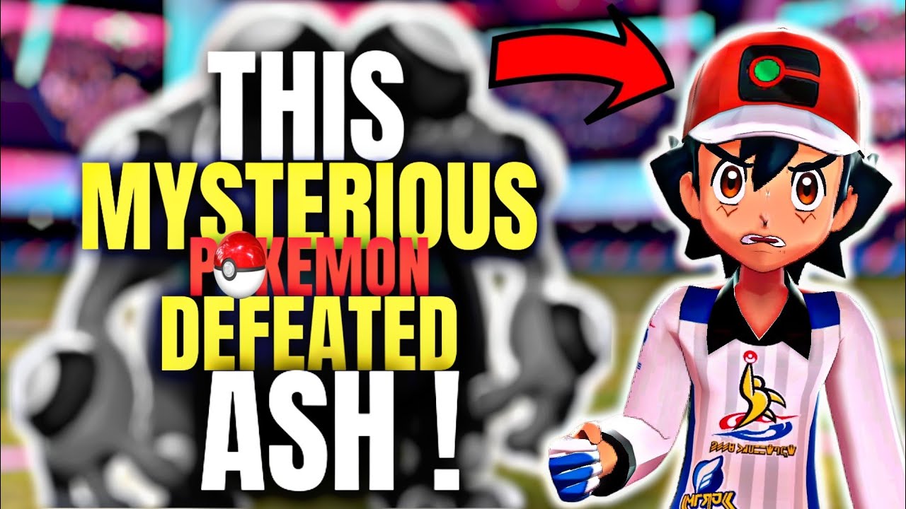 ASH Defeated by MYSTERIOUS Pokémon 🤔| POKEMON SWORD AND SHIELD ...