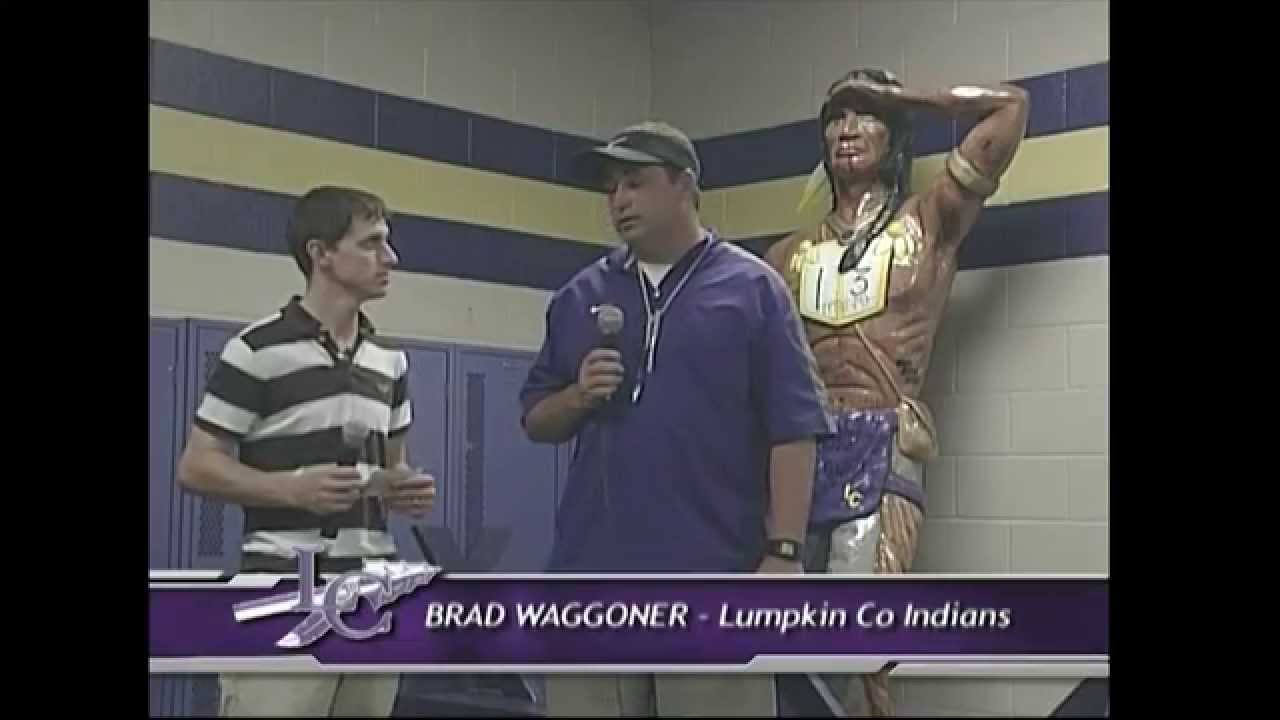 Lumpkin County football head coach Brad Waggoner - YouTube