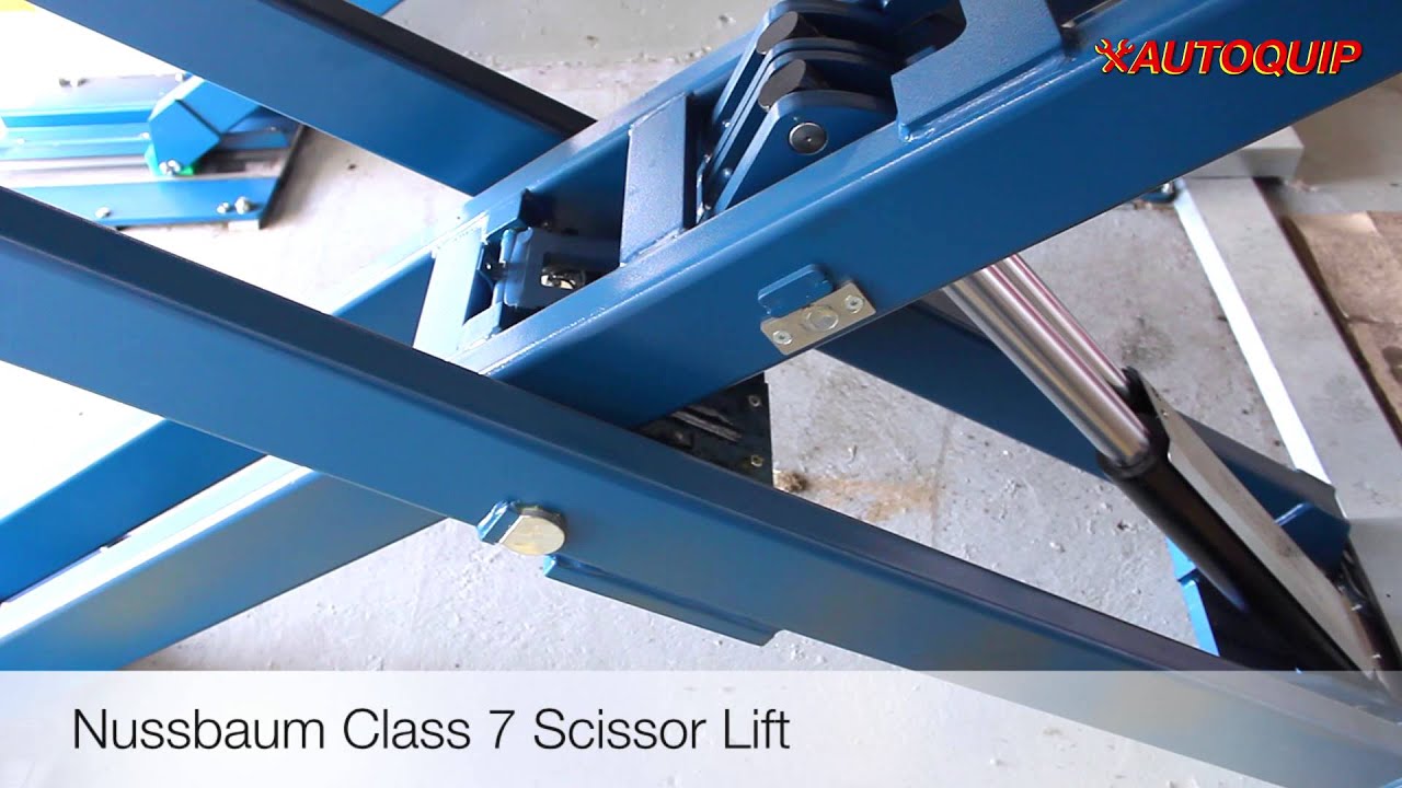 Class 7 MOT/ATL Scissor Lift Package by Autoquip Garage Equipment - YouTube