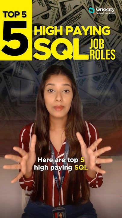 Top 5 High paying SQL job roles #sql #highpayingjobs #jobsuccess - YouTube