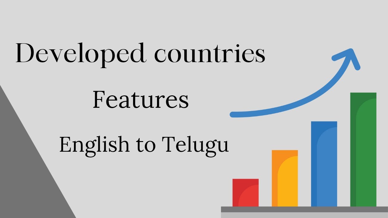 Features of developed countries by Learn with Ravali - YouTube