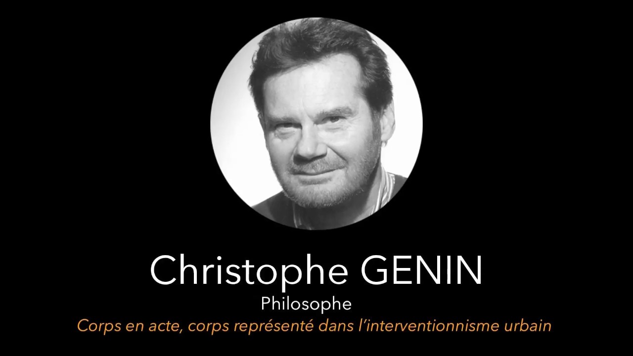 Christophe Genin - Corps en acte, corps représenté dans l ...