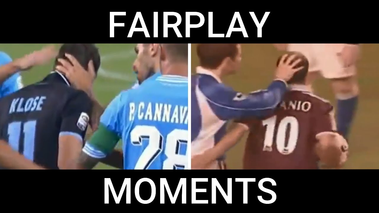 10 Fairplay Moments in Football Who Anyone Can't Forget - YouTube