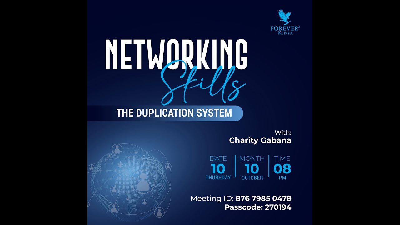 Networking Skills: The Duplication System with Charity Gabana - YouTube