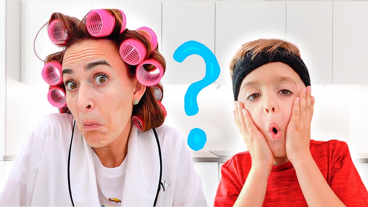 Nicky copiando a mamá todo el día - YouTube