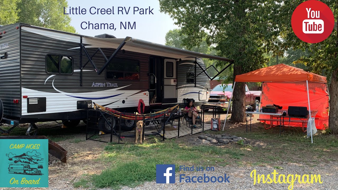 New Mexico RV park by Rio Chama - Little Creel- Chama, NM (Camp Hoes on ...